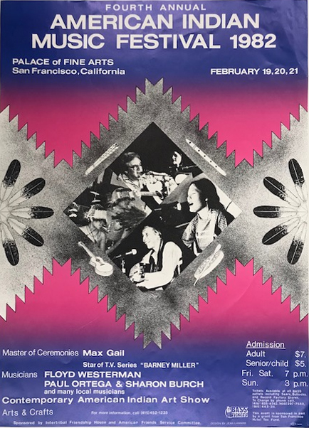Jean LaMarr, American Indian Music Festival 1982 | Gorman Museum