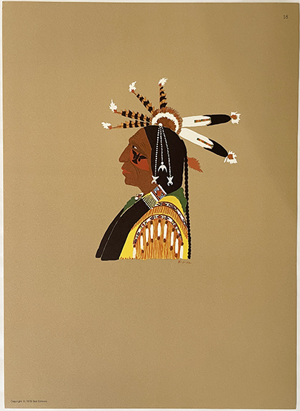 Stephen Mopope, Portrait | Gorman Museum