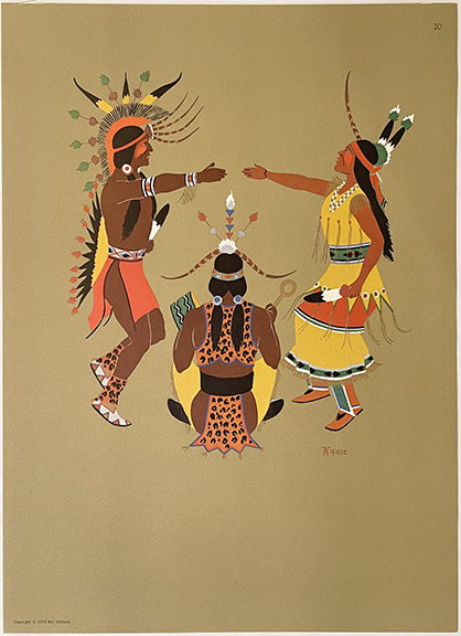 Stephen Mopope, Wedding Ceremony | Gorman Museum