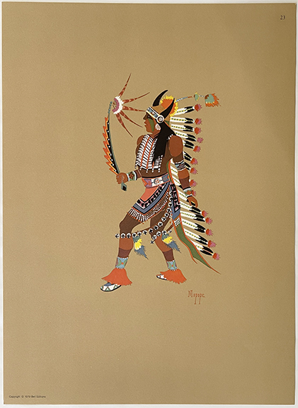 Stephen Mopope, War Dance | Gorman Museum