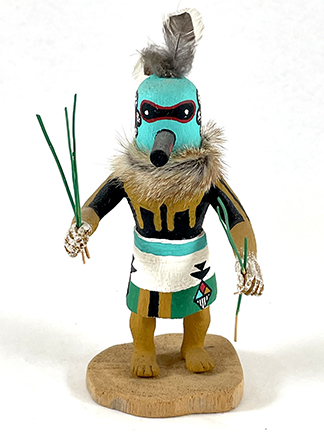 Zuni warrior katsina carving | Gorman Museum