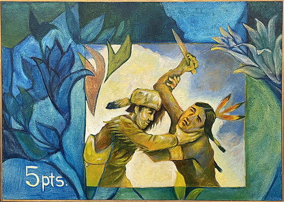 Michael Yellowbear Holloman, 5 pts. | Gorman Museum