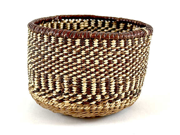 Myrtle Mullens, Atsugewi basket | Gorman Museum