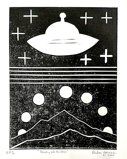 Duhon Lee James, Blending with the Stars | Gorman Museum